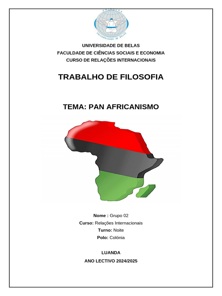 Pan-Africanismo: História e Impacto | PDF | Pan-africanismo | África