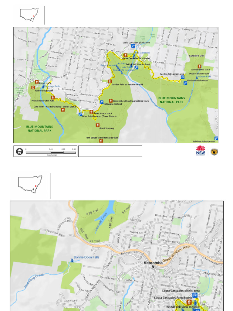 prince-henry-cliff-walk-map | PDF | Trail | Transport