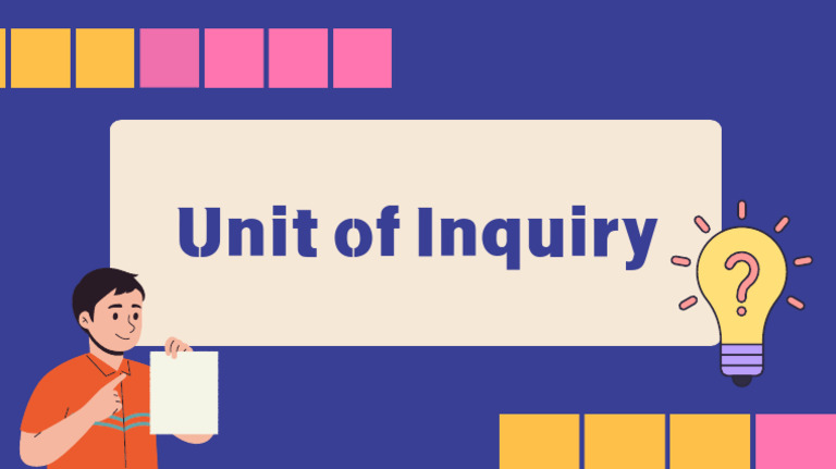 Changing Between Units Presentation in Bright Colour Block Style | PDF