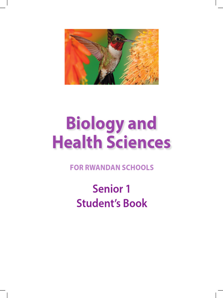 Senior 1 Biology for Rwandan Schools | PDF | Taxonomy (Biology) | Biology