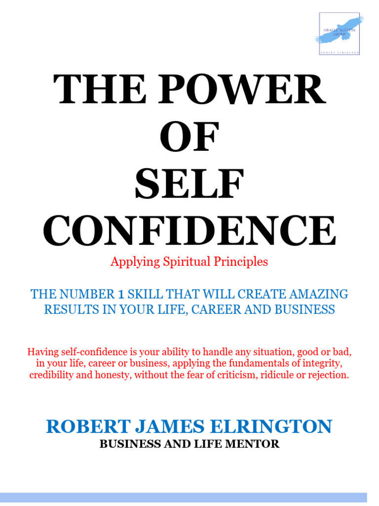 The Power of Self Confidence Book | PDF