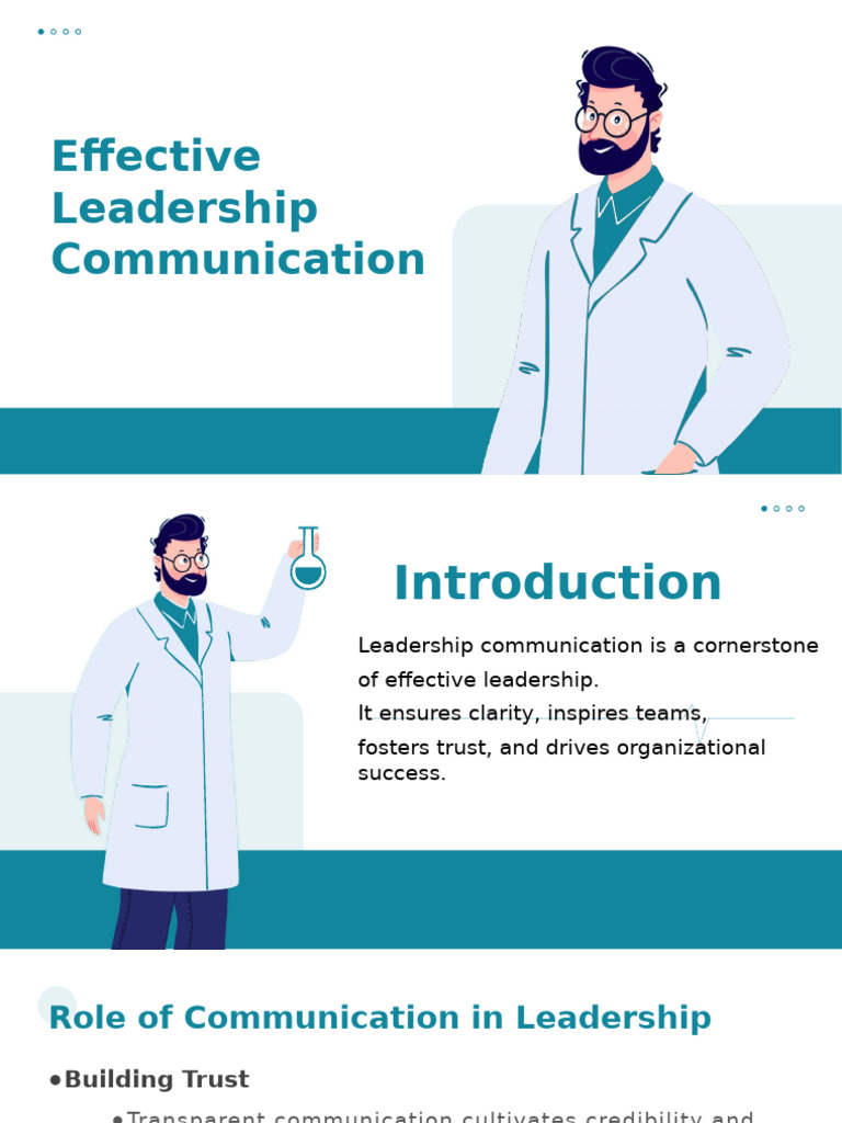 Effective Leadership Communication | PDF