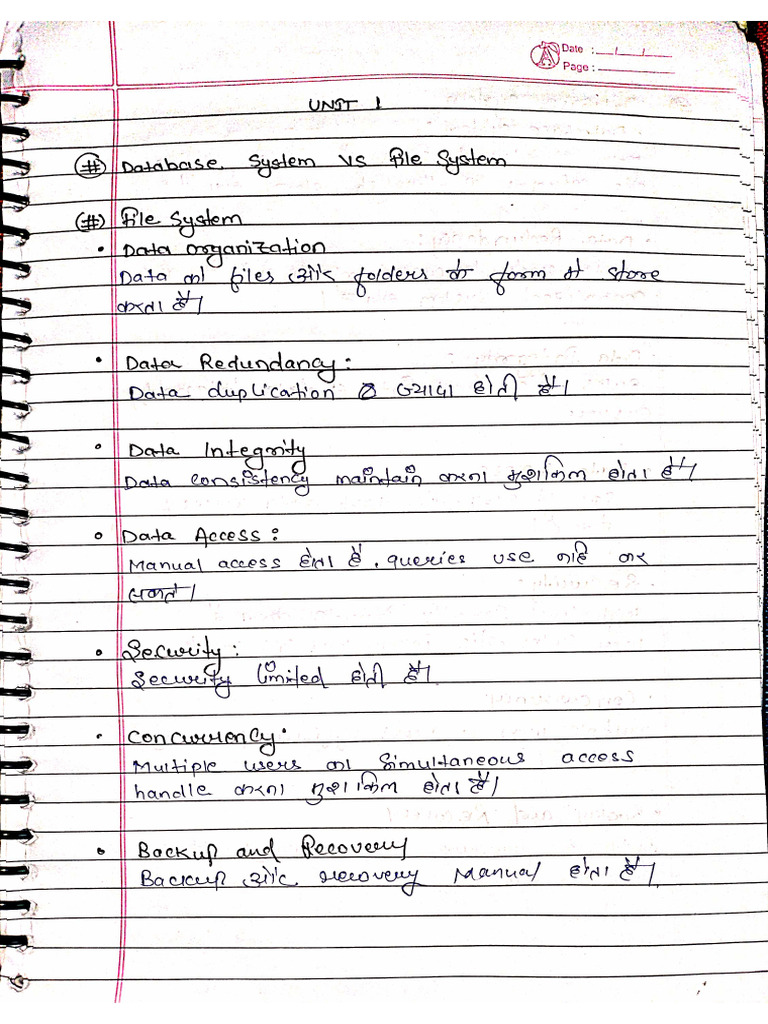 DBMS Notes | PDF