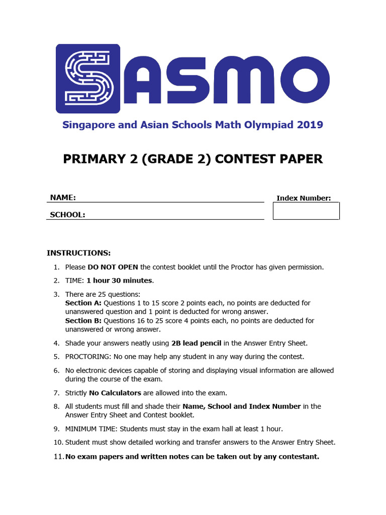 Primary 2 | PDF