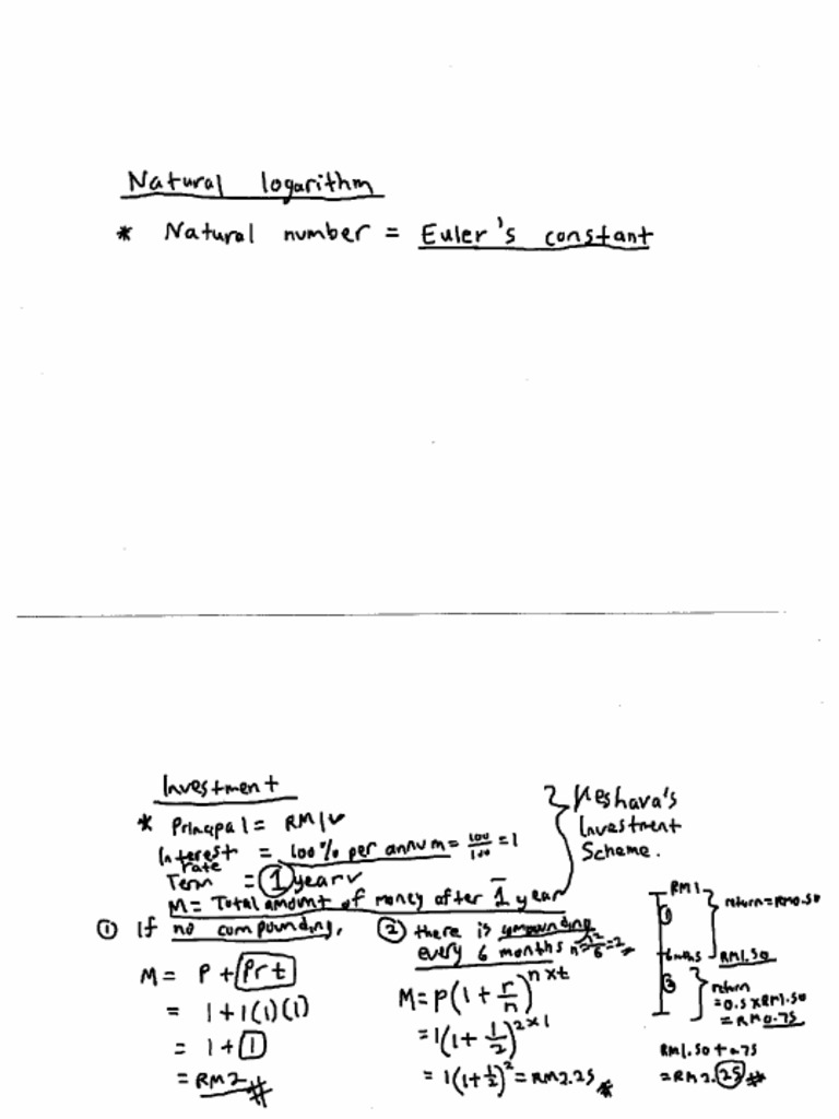 F4 ADD MATHS LOGARITHM NOTES 3, 4 and 5 | PDF