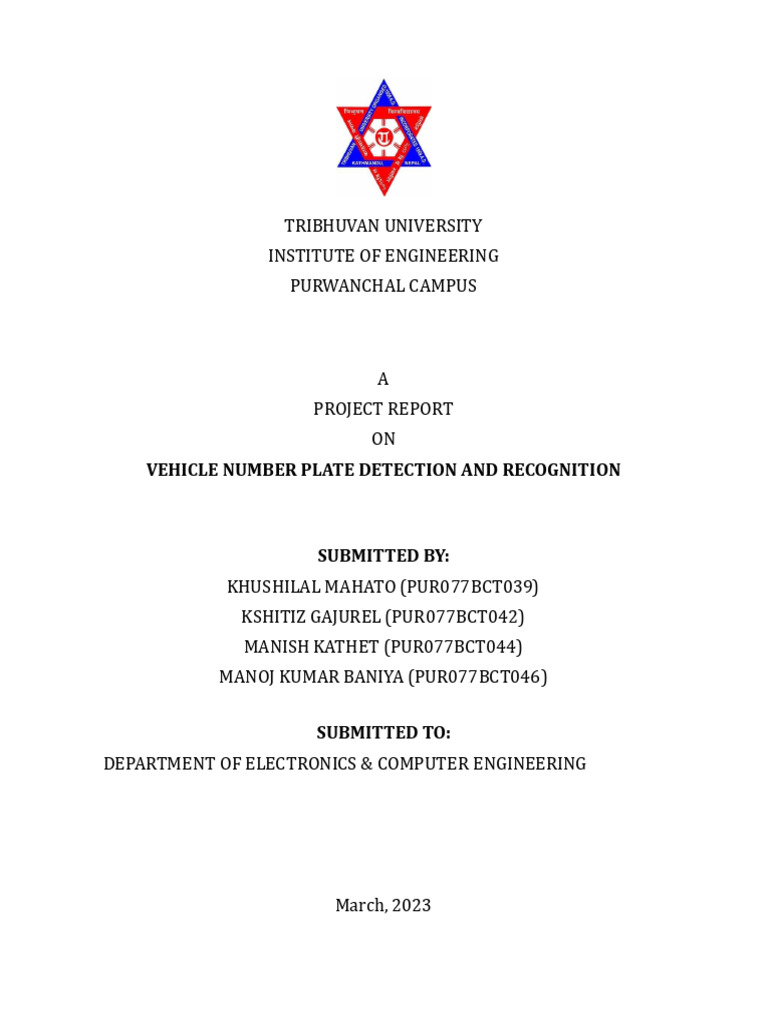 Final License Plate Detection and Recognition | PDF | Use Case | Image ...