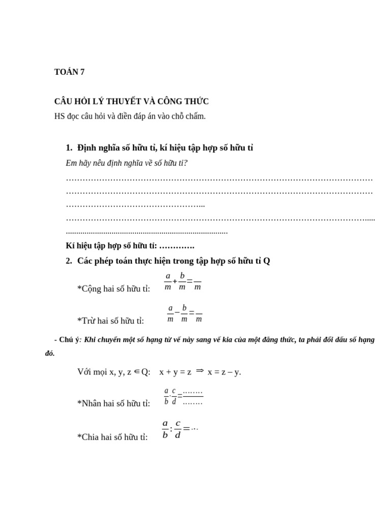 KT 15P Ly Thuyet So Huu Ti | PDF