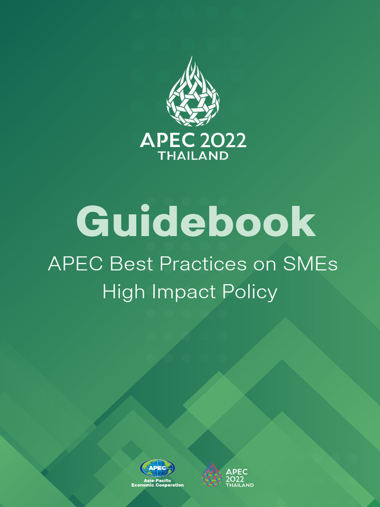 222 - Sme - Apec Best Practices On Smes High Impact Policy | PDF | Small And Medium Sized ...