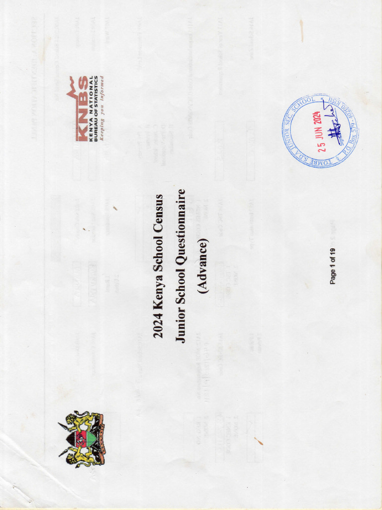 Tombe SDA JSS Data | PDF