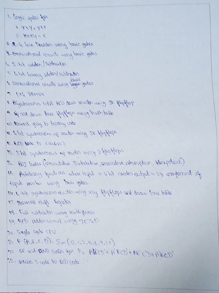 DPCO Lab Questions | PDF