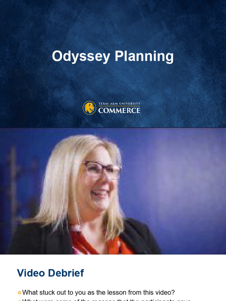 Odyssey Planning for Students | PDF