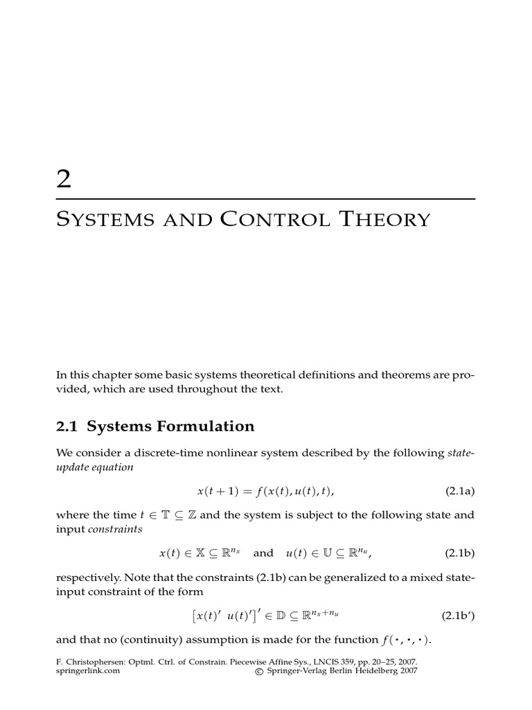978-3-540-72701-9_2 | PDF | Stability Theory | Mathematical Objects