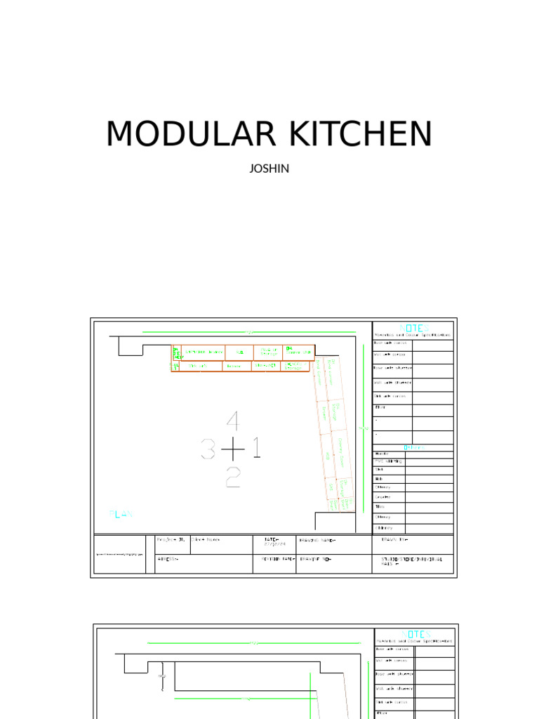 Modular Kitchen | PDF