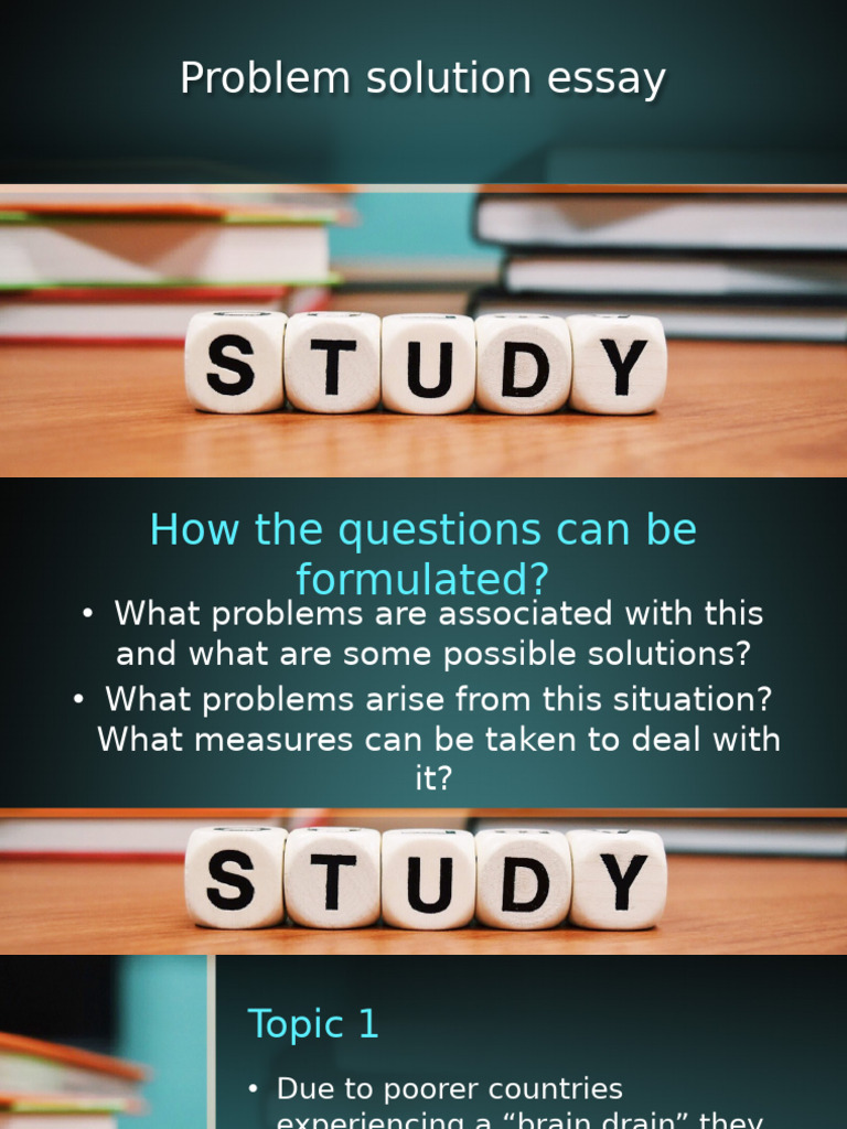 Problem Solving Essay IELTS | PDF | Human Capital Flight