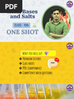 Acids, Bases and Salts Mind Map | PDF | Hydroxide | Salt (Chemistry)