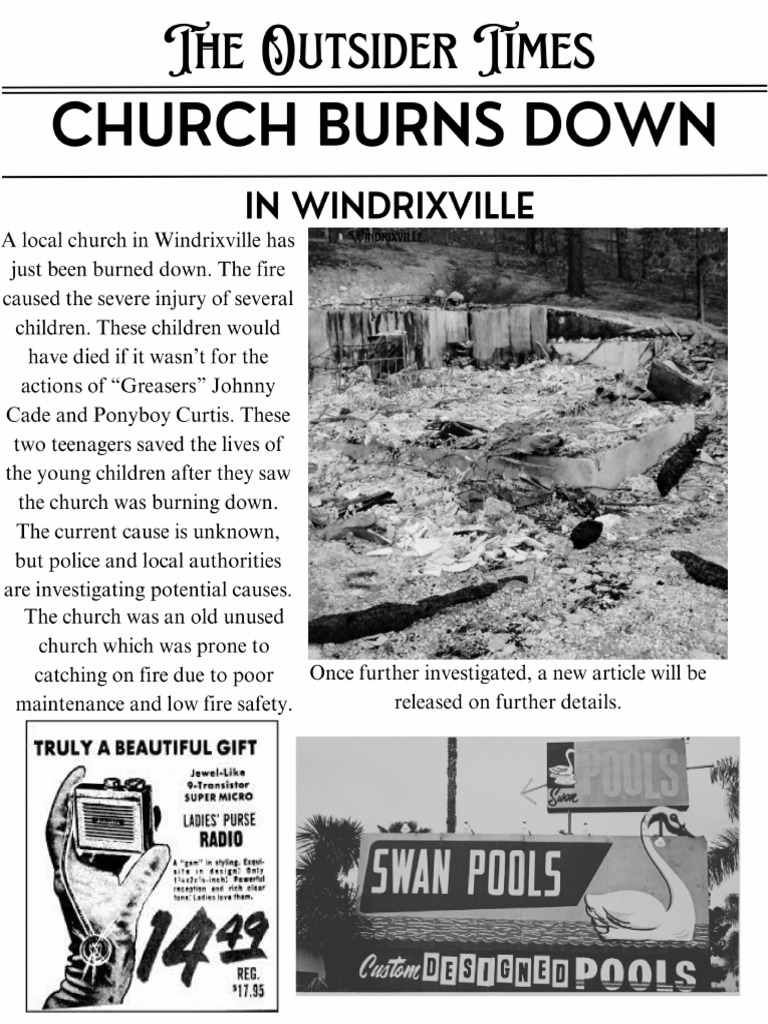 Outsiders Newspaper | PDF