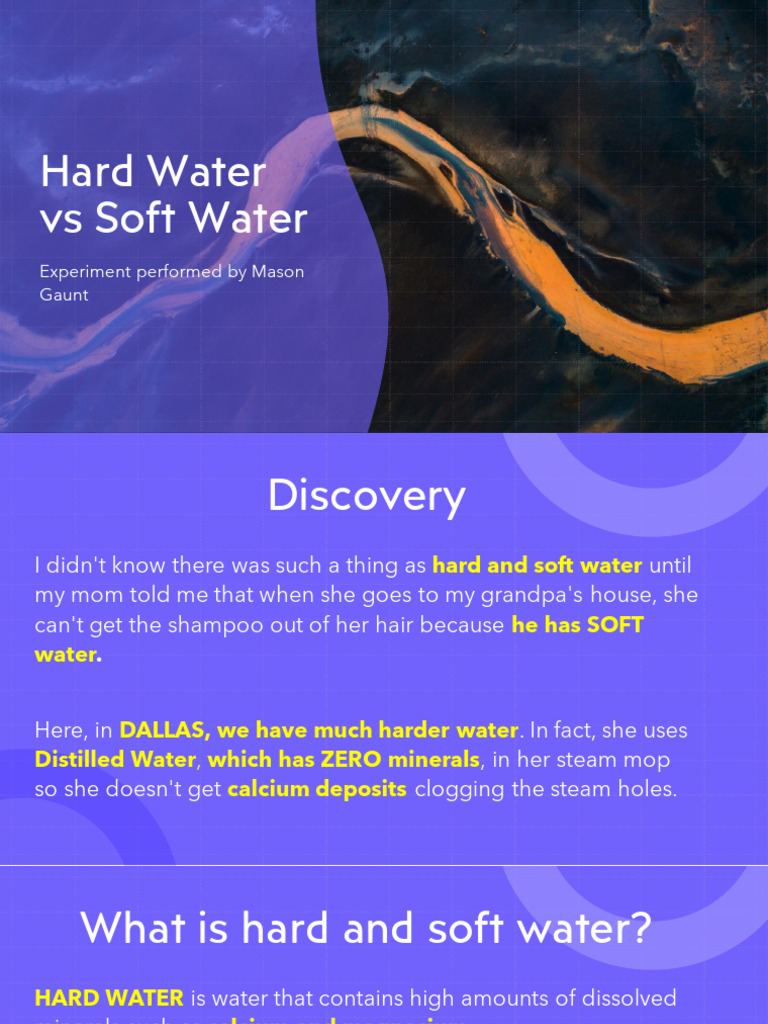 Facts On Hard Water Vs Soft Water For Gardens – JMNG
