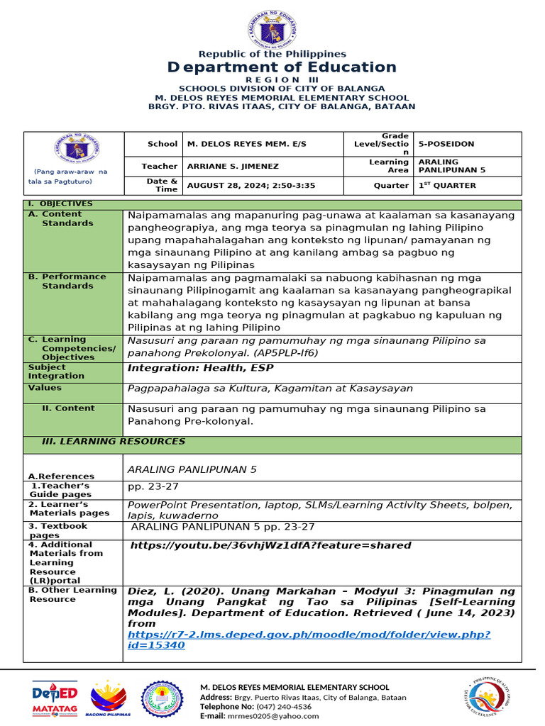 DLP-COT-Q1-AP5 | PDF