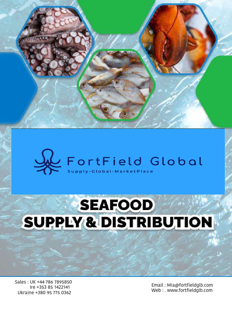 GLOBAL Seafood and Fish Brouchure | PDF | Seafood | Fish