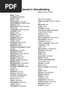 Nadsat Glossary for A Clockwork Orange | PDF