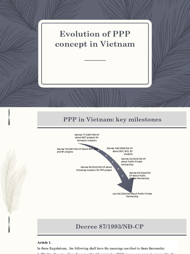 Evolution of PPP Concept in VN | PDF