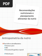 Tabelas Das Fórmulas Dri - 2023 | PDF | Peso corporal humano | Tamanho ...