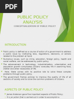 Guide to Writing a Policy Analysis | PDF | Policy Analysis | Analysis