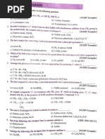 Amines PYQ | PDF | Amine | Organic Chemistry