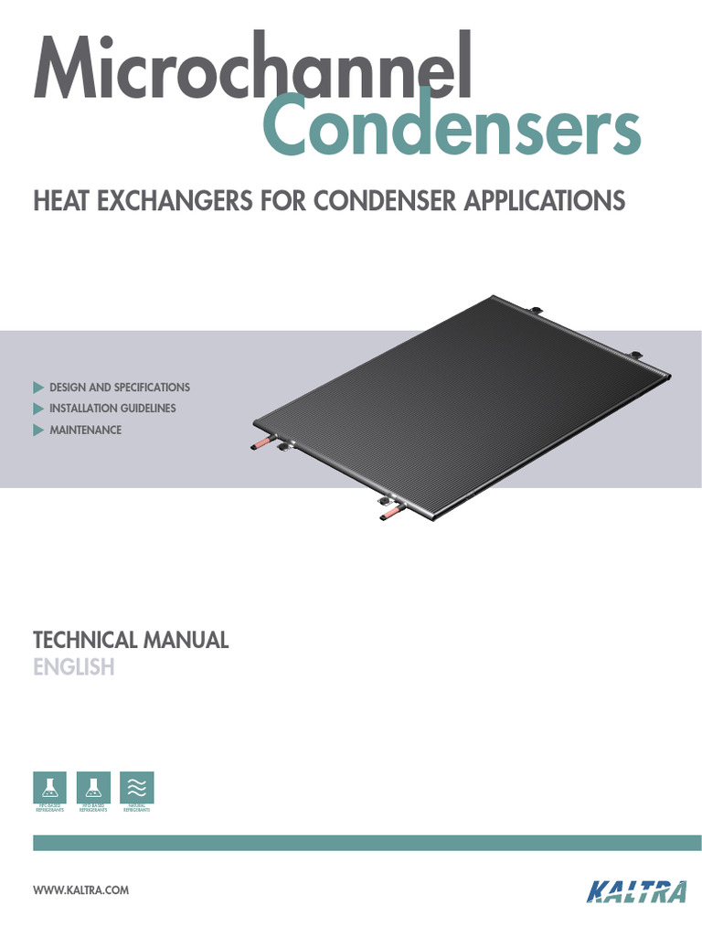 Microchannel Condenser Technical Manual | PDF | Heat Exchanger | Corrosion