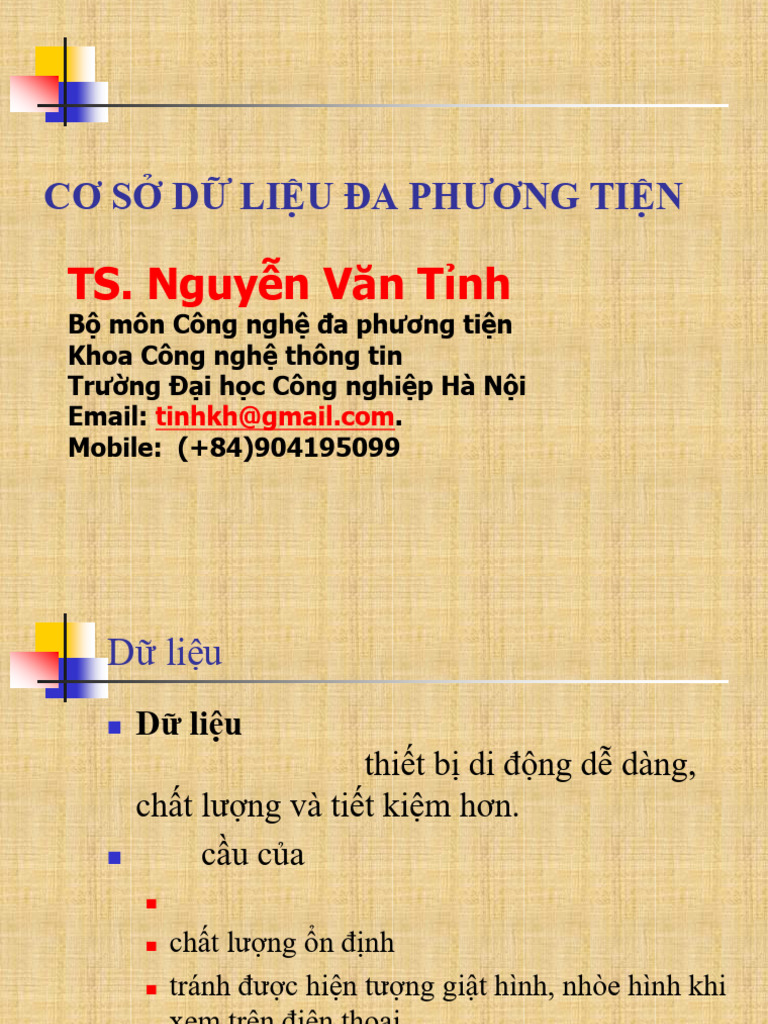 Bai4 CacPPxulydulieuVideo | PDF