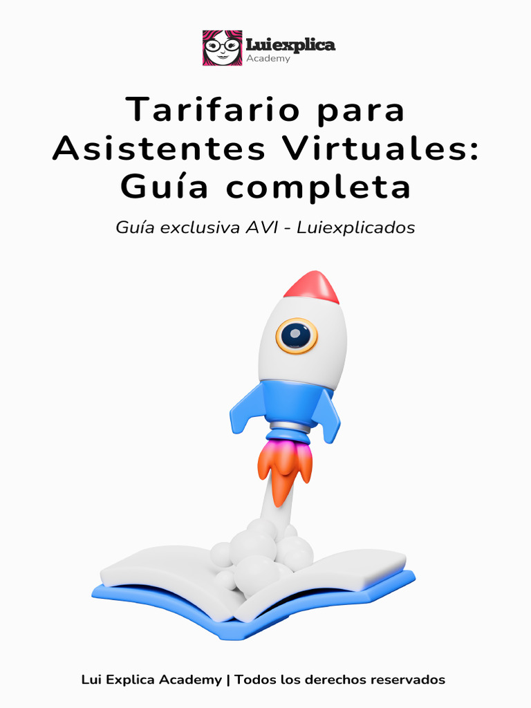 eBook Tarifario de Asistente Virtual Nivel 1 | PDF | Marketing