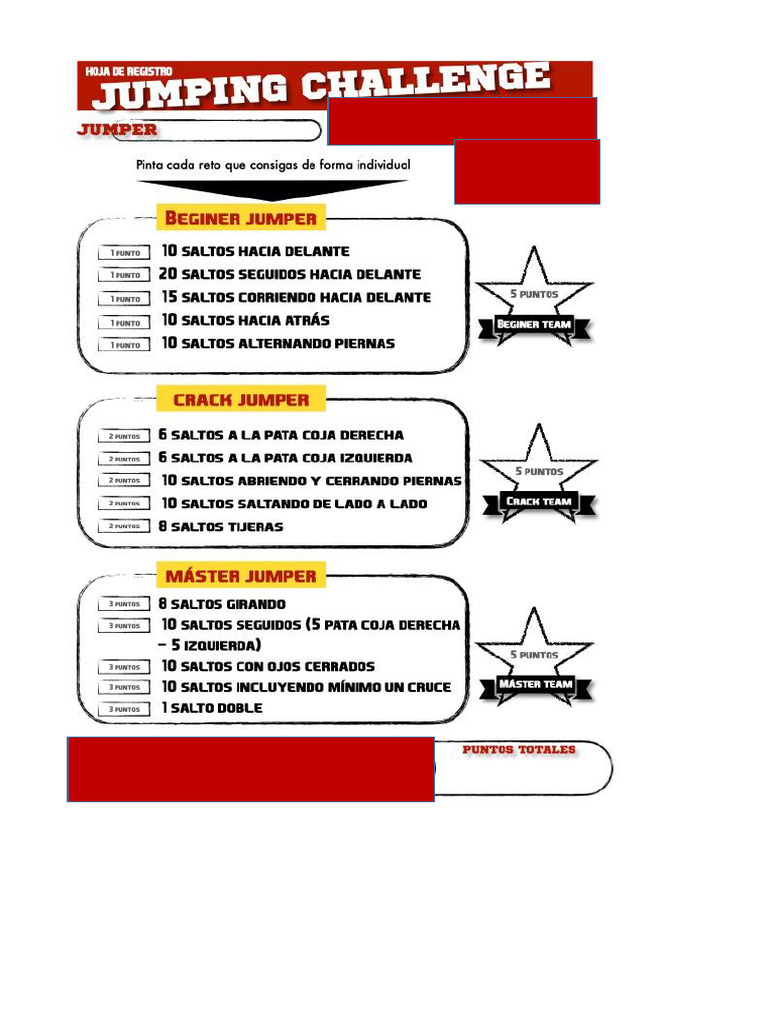 Retos Comba 2ESO | PDF