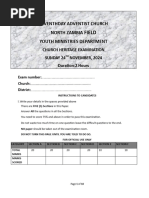 AFM Zimbabwe 2025 Events Calendar | PDF | Christian Theological ...