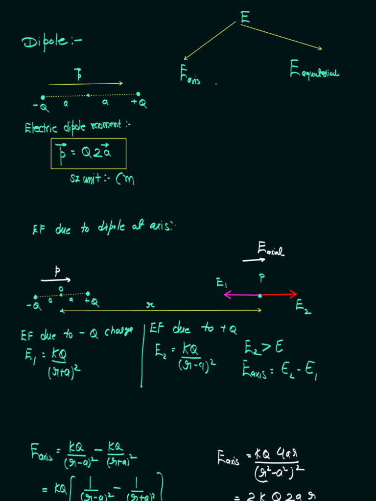 Electrostatic Revision Part1 | PDF