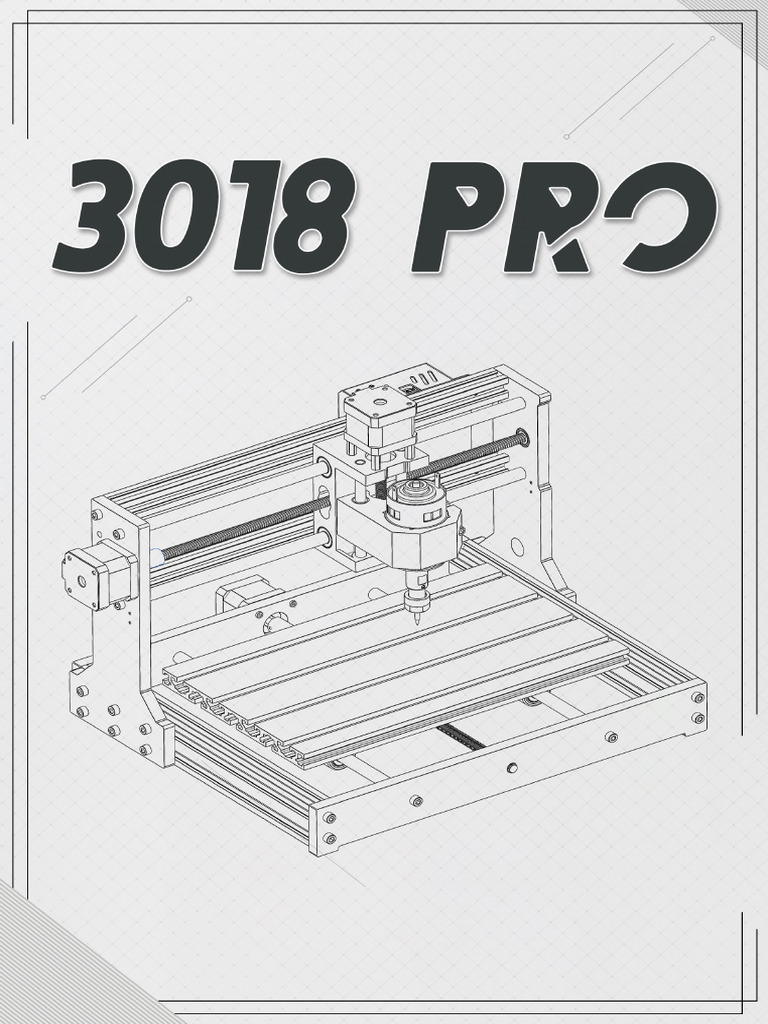 3018 PRO manual-说明书2021.12.29 | PDF