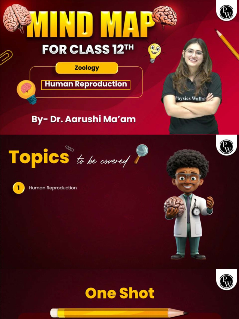 Human Reproduction - Class Notes - Schedule - Class 12th Mind Map ...