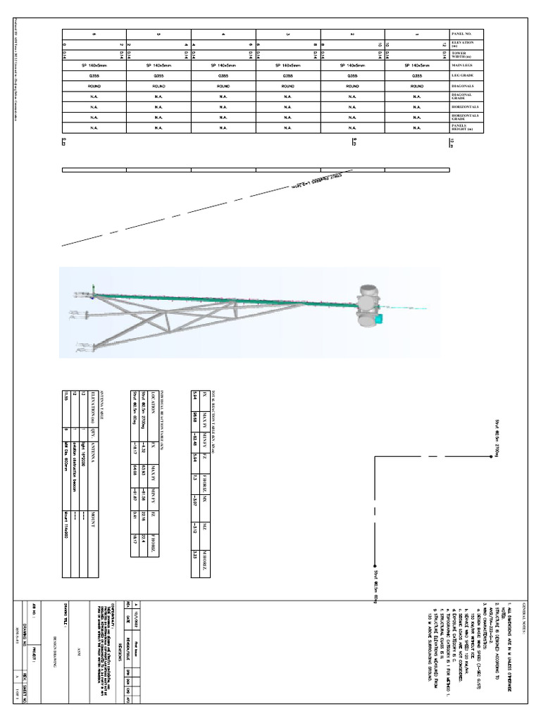 12m-Rooftop Mounting Pole H120 - 230426 - 090255 | PDF
