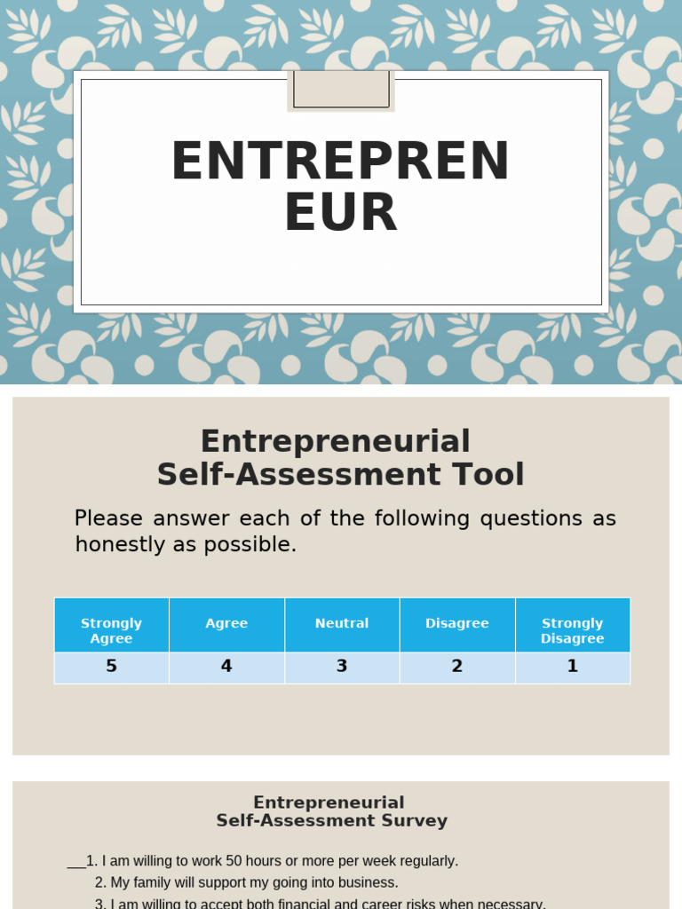 Levels of Entrepreneurial Development Q3 W2 | PDF | Entrepreneurship ...