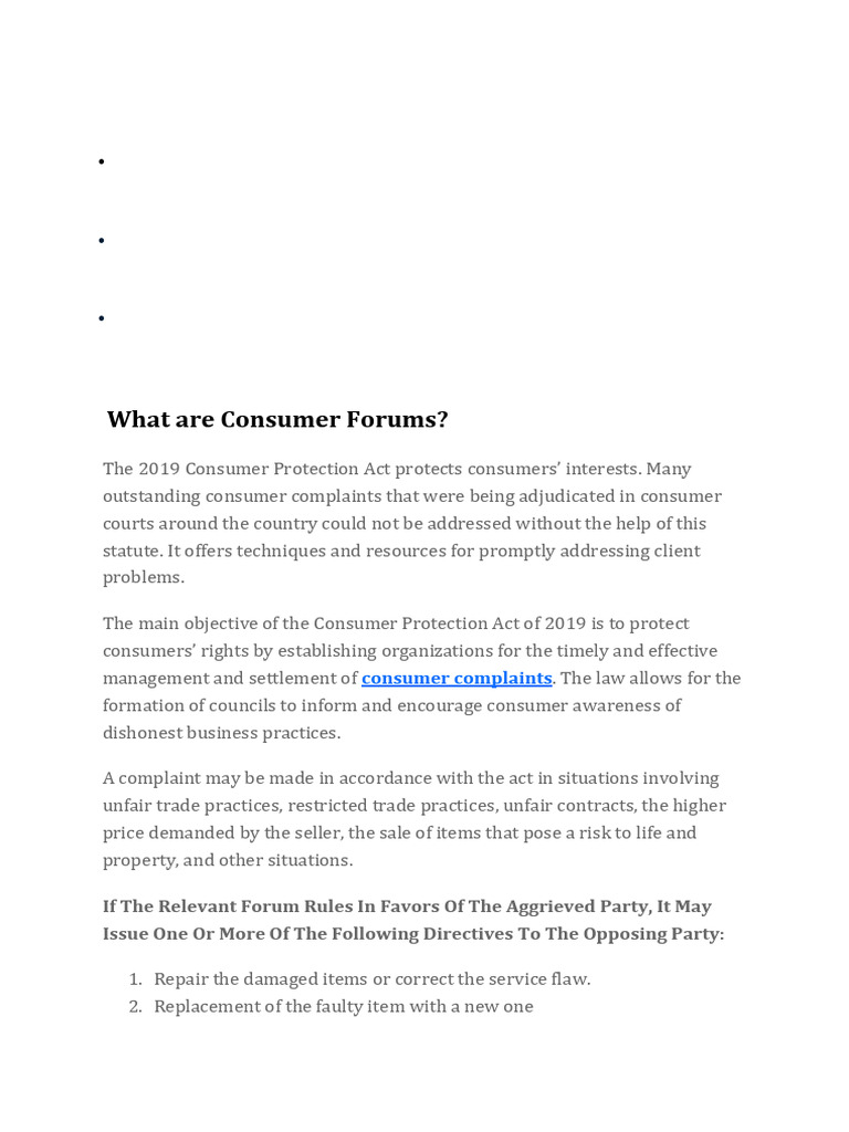 Understanding India's Consumer Courts | PDF | Consumer Protection | Justice