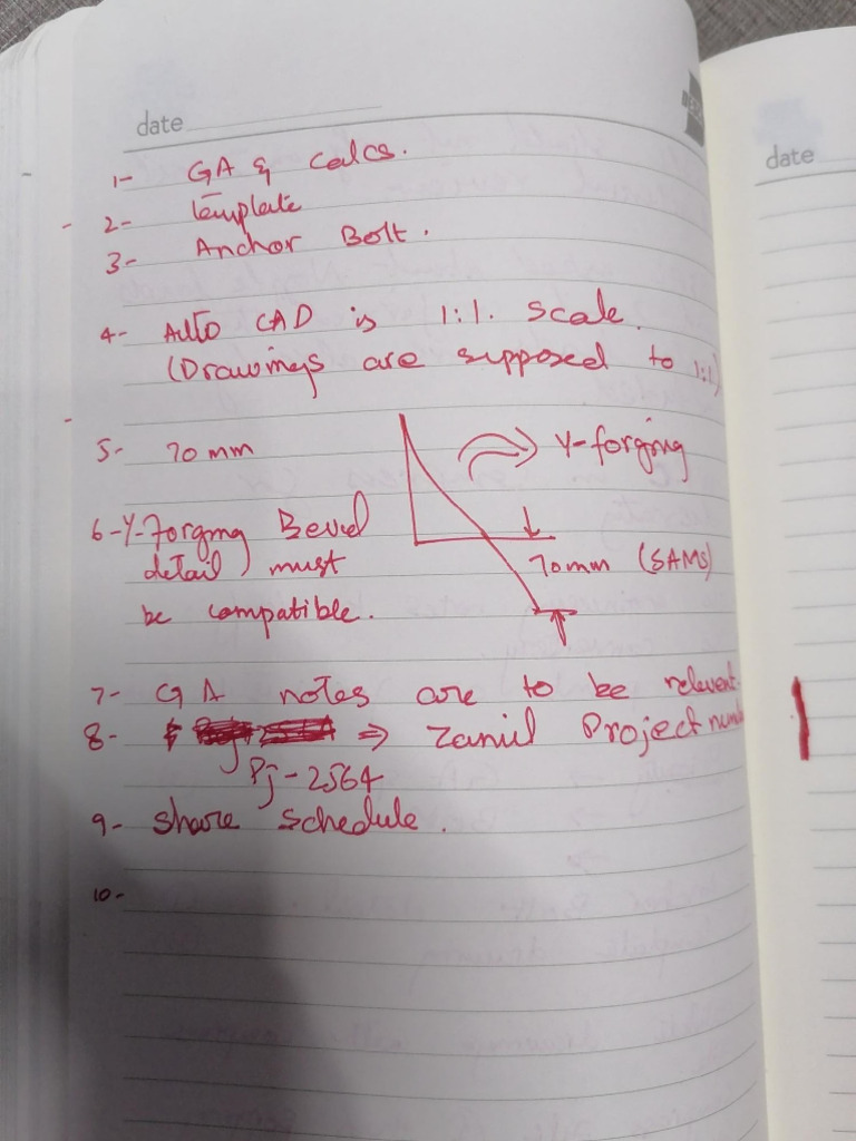 notes meeting GA Drawings | PDF