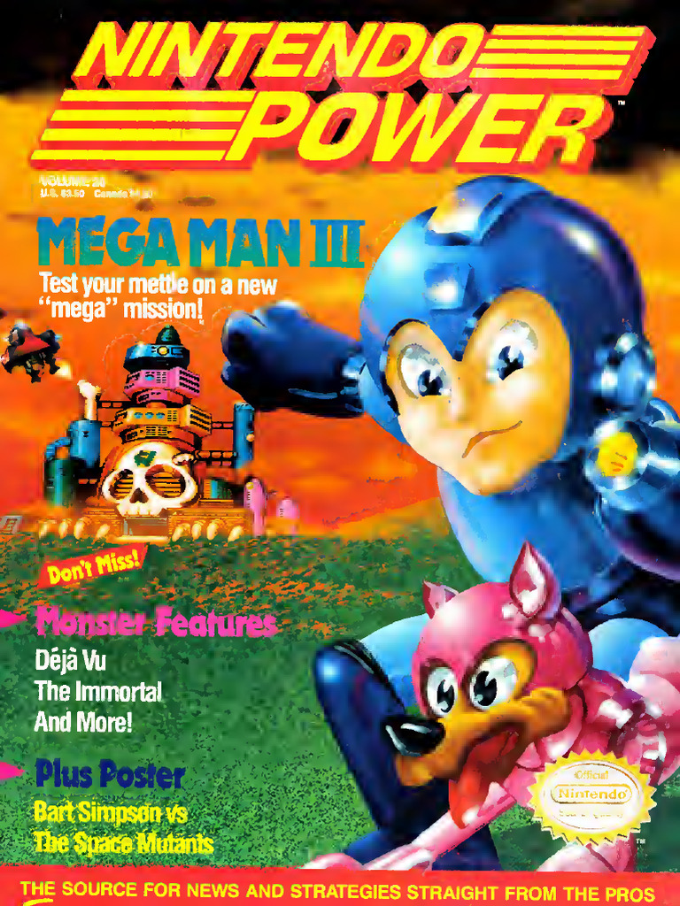 Nintendo Power Issue 020 (January 1991) | PDF | Nintendo | Gaming