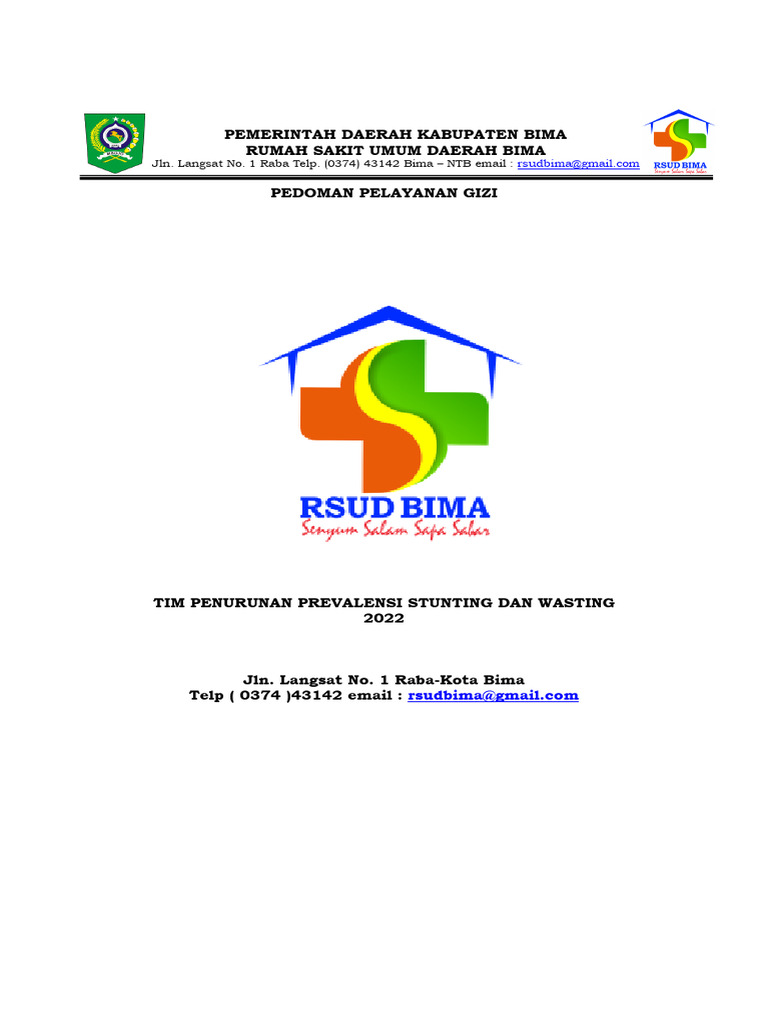 Edit 4. Pedoman Program Penurunan Pravelensi Stunting Dan Wasting-1 | PDF