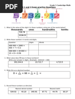 Grade 5 Controlled Test Term 3 | PDF | Mathematics | Geometry