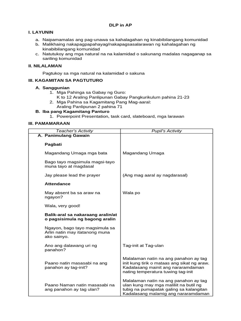 DLP AP Prof ed 6 | PDF