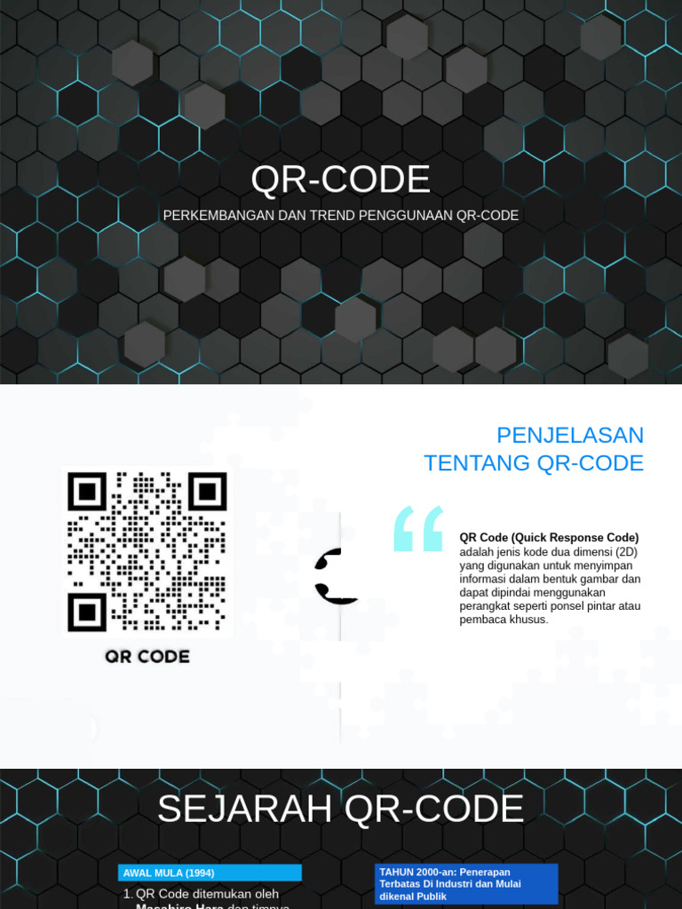 Materi Ketiga - Trend QR Code | PDF