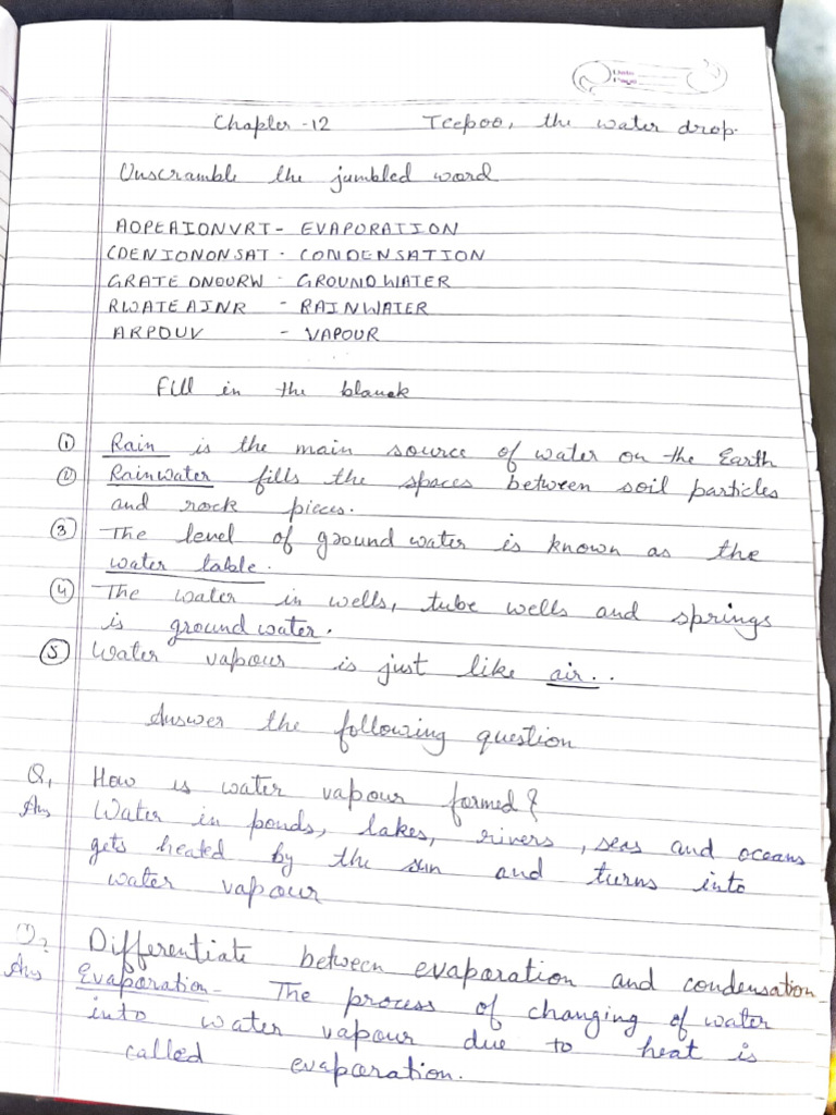 Ch-12 Teepoo The Water Drop? | PDF