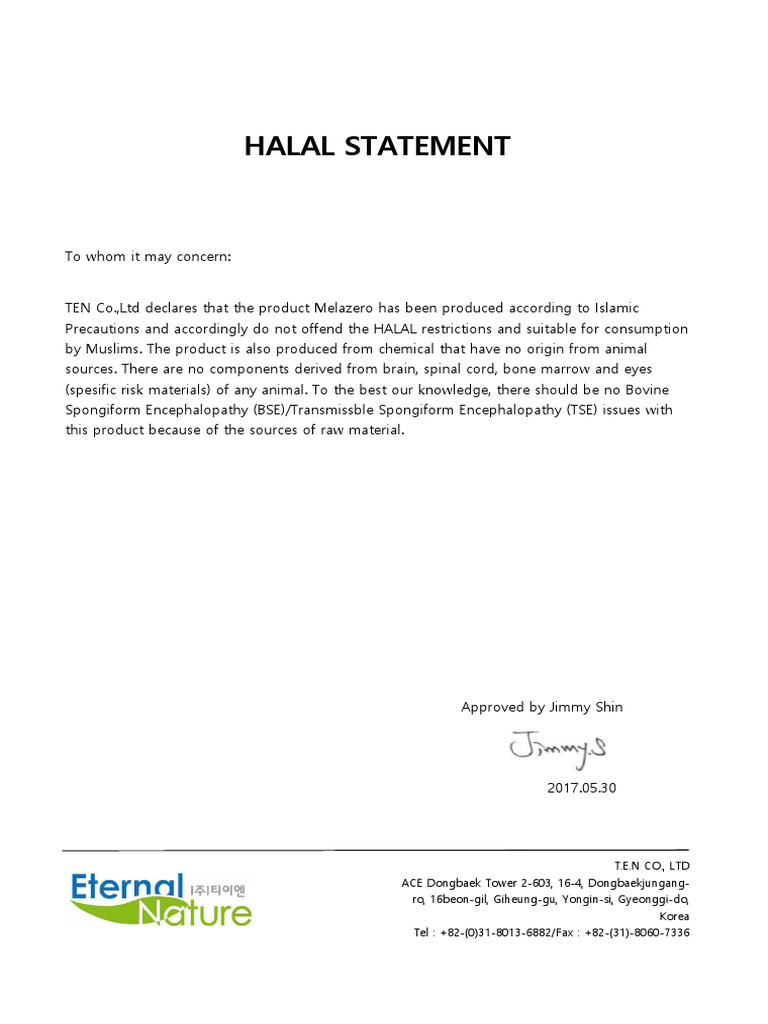 Halal Declare | PDF