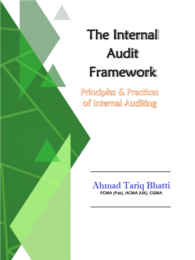 The Internal Audit Framework | PDF | Internal Audit | Audit