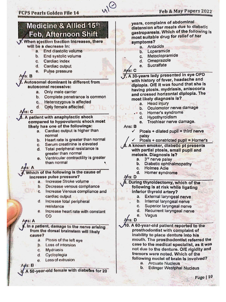 (Medicalstudyzone - Com) Rafi Golden 14 Medicine Feb Plus May 22 | PDF