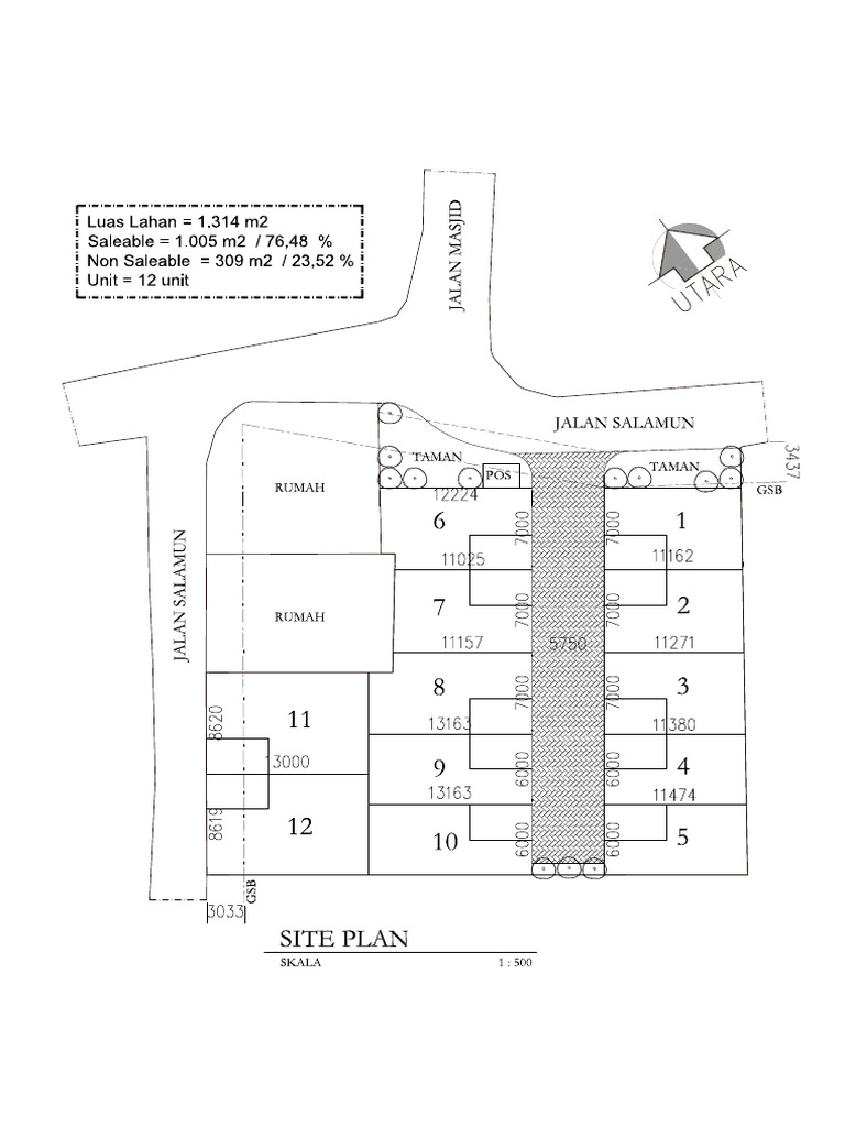 Site Plan Jaktim 2122019 | PDF